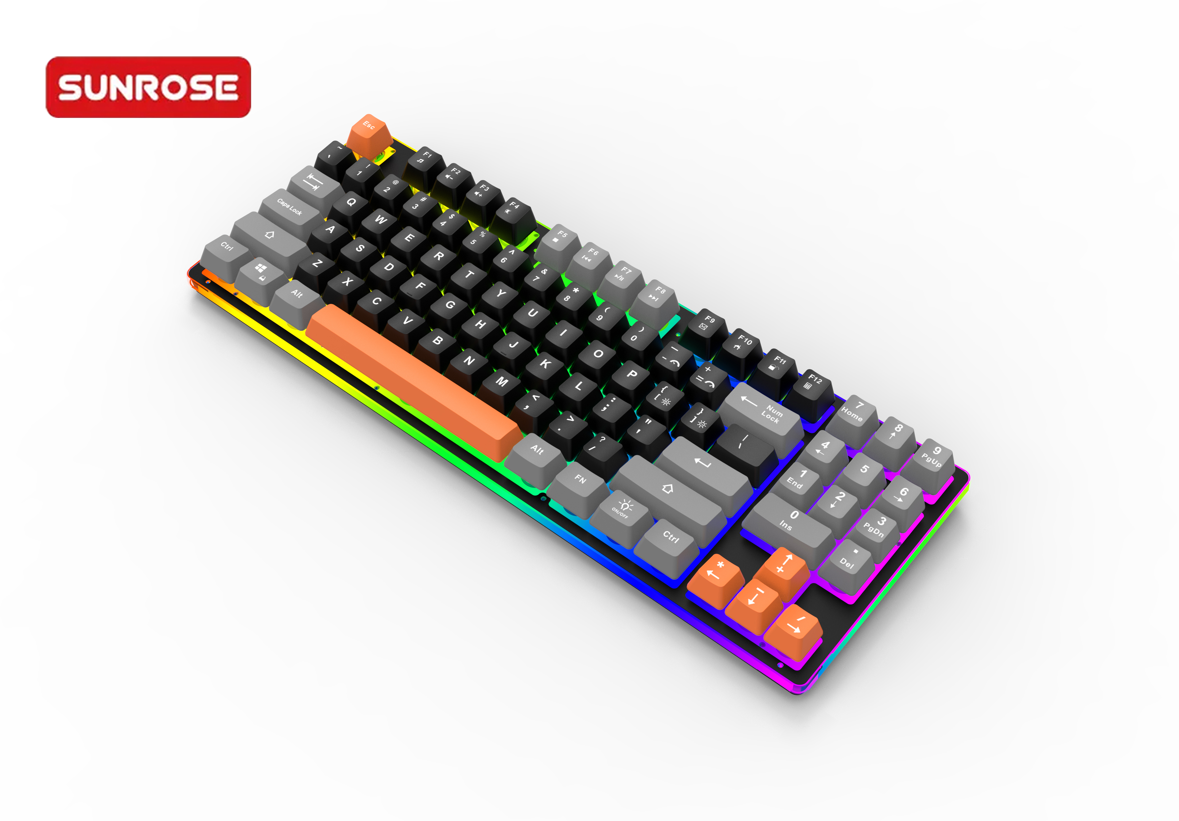 SUNROSE K89 Wired RGB Gaming Keyboard from China manufacturer