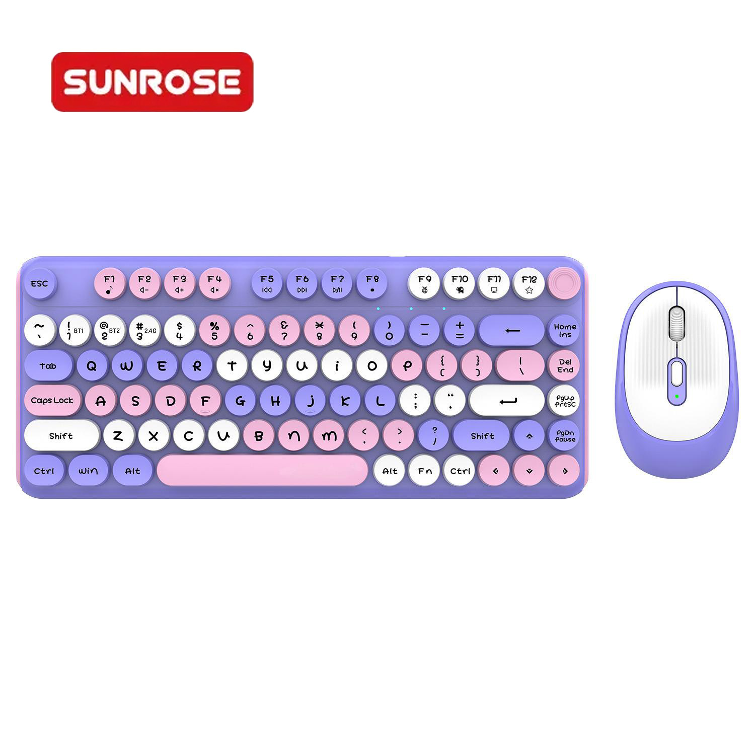 SUNROSE T68 Wireless Mechanical Keyboard and Mouse Set from China manufacturer