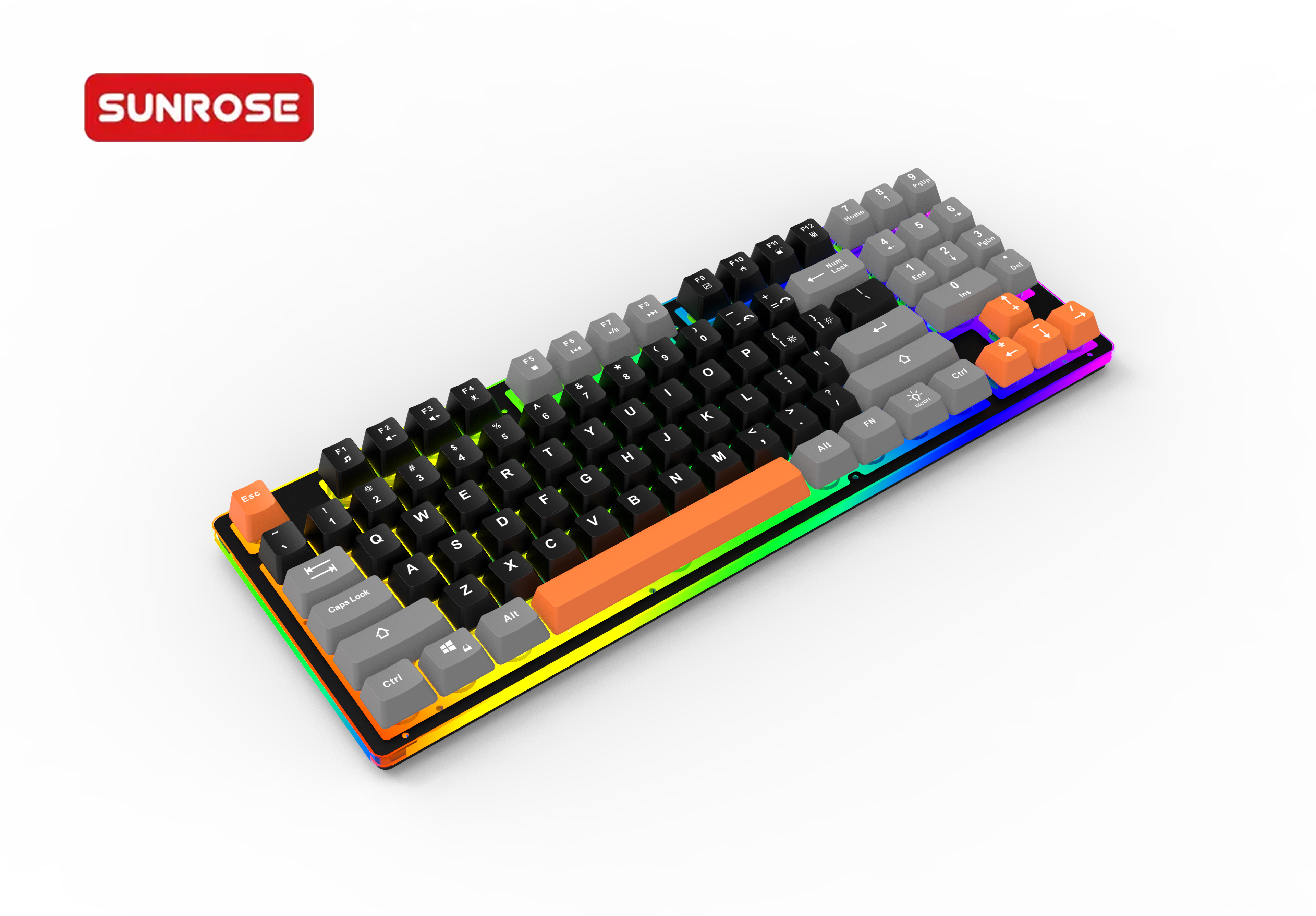 SUNROSE K89 Wired RGB Gaming Keyboard from China manufacturer